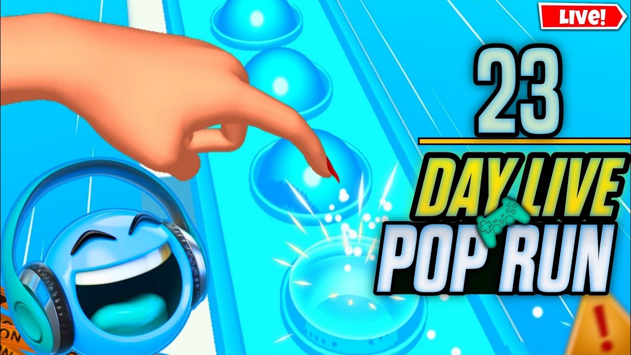 Pop run Game Play 😲 With Dad Shaha And Hard Parkour With My 🥰 Friends ...