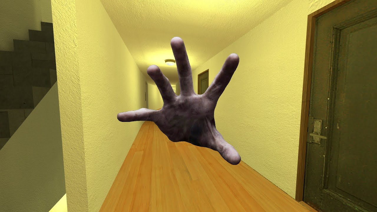 Scary Hand chase me Gmod Nextbot - YouTube