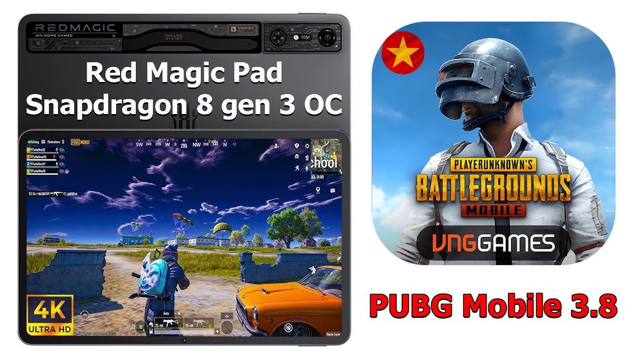 Red Magic Pad Trải Nghiệm PUBG Mobile 3.8 Tải Full Tài Nguyên 2K Untral ...