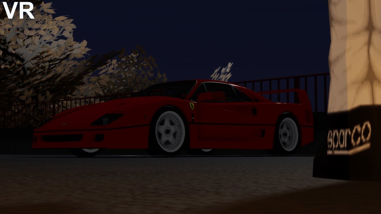Man joyride a F40 in Ichikawa in VR (Midnight Racing: Tokyo). - YouTube
