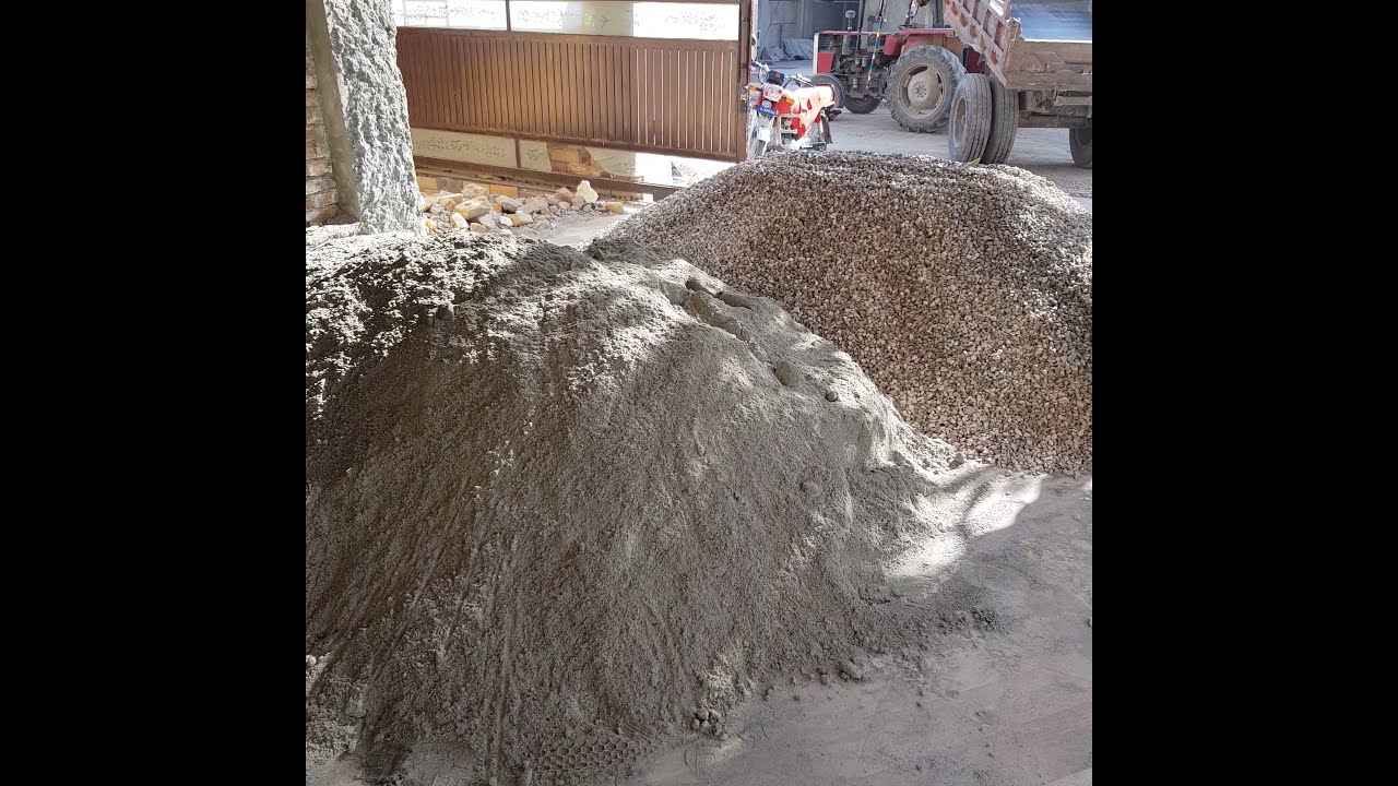 Aggregate unloading - YouTube