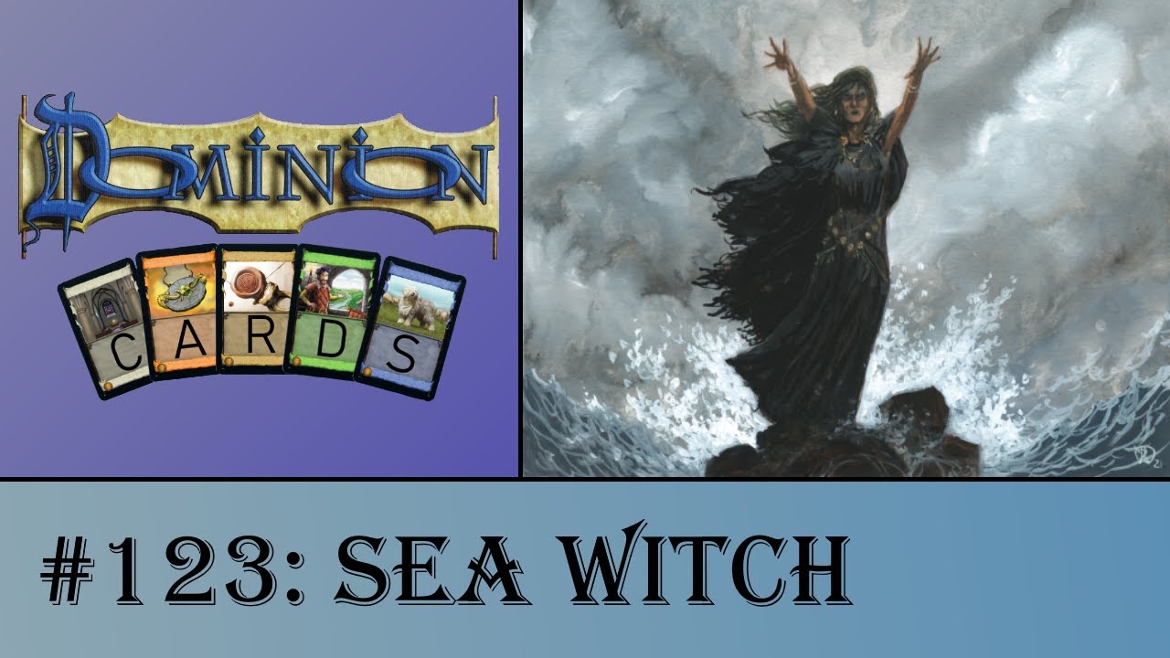 Dominion Cards 123 - Sea Witch - YouTube