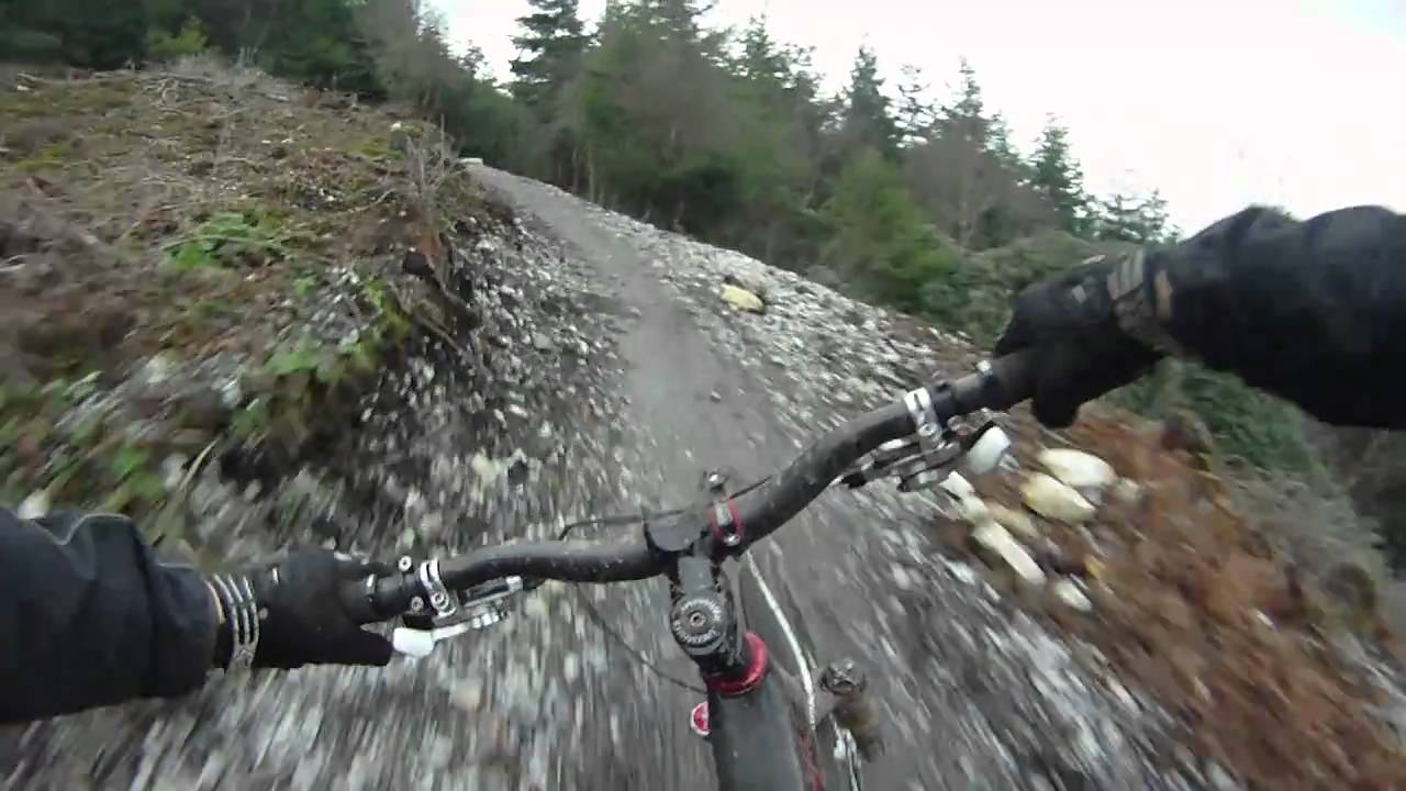Haldon Ridge Trail 1st descent. MTB Trails. GoPro HD - YouTube