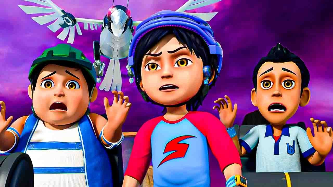 ശിവ കേ ദോസ്തോ പർ റോബോട്ട് ചിദിയ കാ ഹംല! | Shiva | Robot Bird Attacks ...