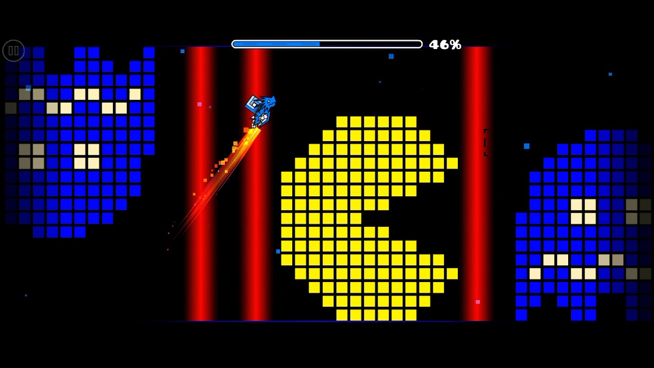 Geometry Dash - pacman by sweetdude (5*) - YouTube