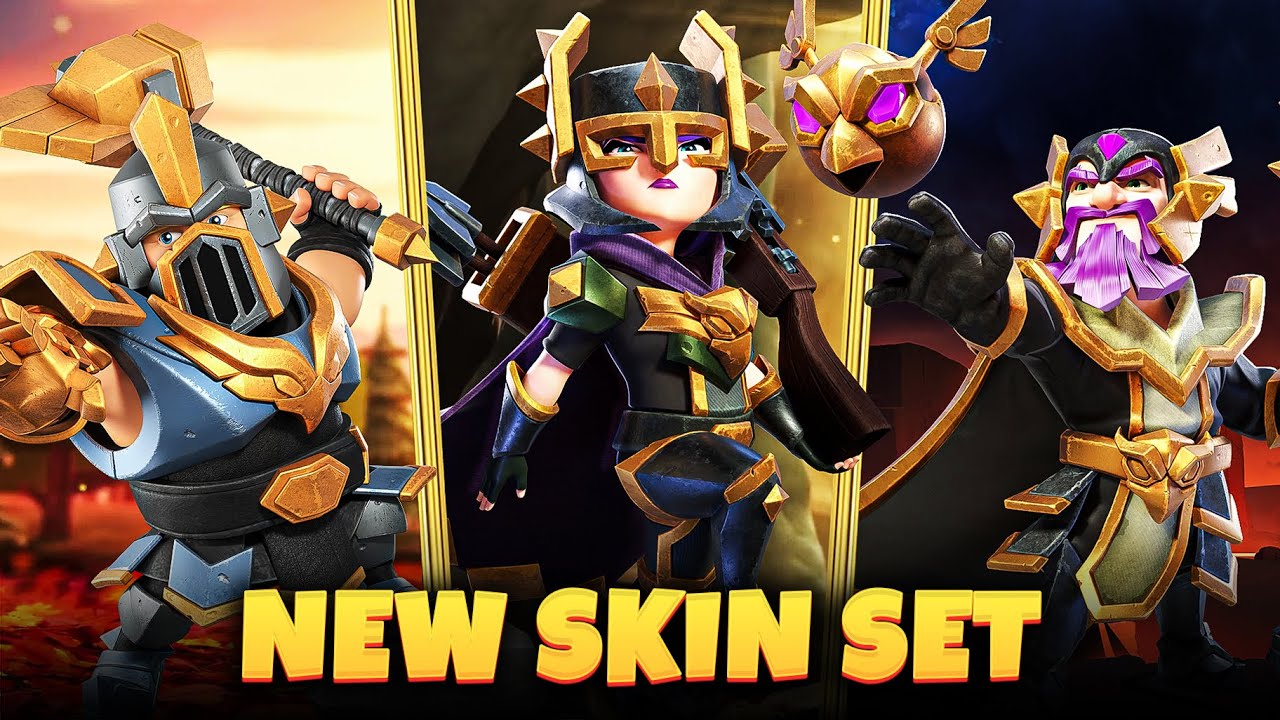 All Justice Skin Animation in Clash of Clans | All Justice Skin Review ...