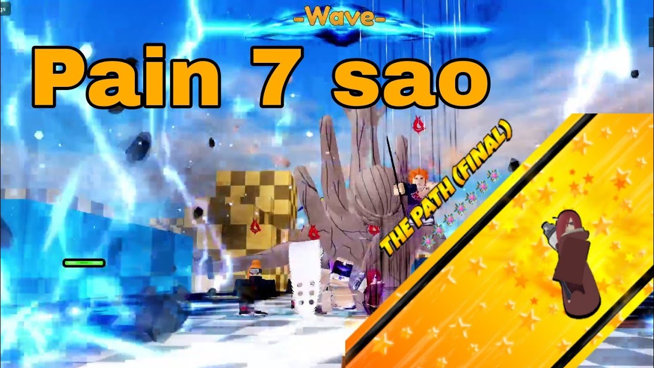 All Star Tower Defense The Path 7 sao sức mạnh của Pain lục đạo - YouTube