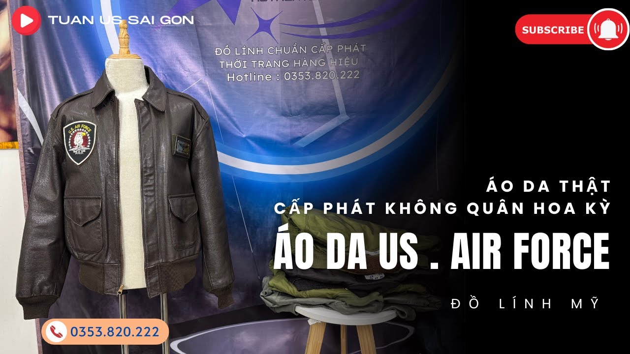 [11/2] ĐỒ LÍNH MỸ | ÁO DA TYPE A2 - ÁO DA KHÔNG QUÂN MỸ | DA NGỰA - DA ...