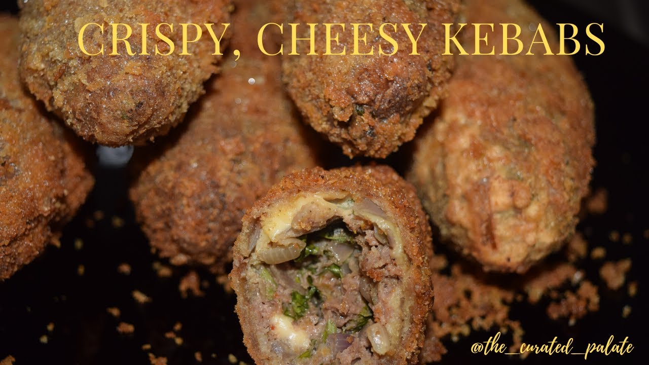 How to make delicious crispy and cheesy kebabs.The perfect snack. - YouTube