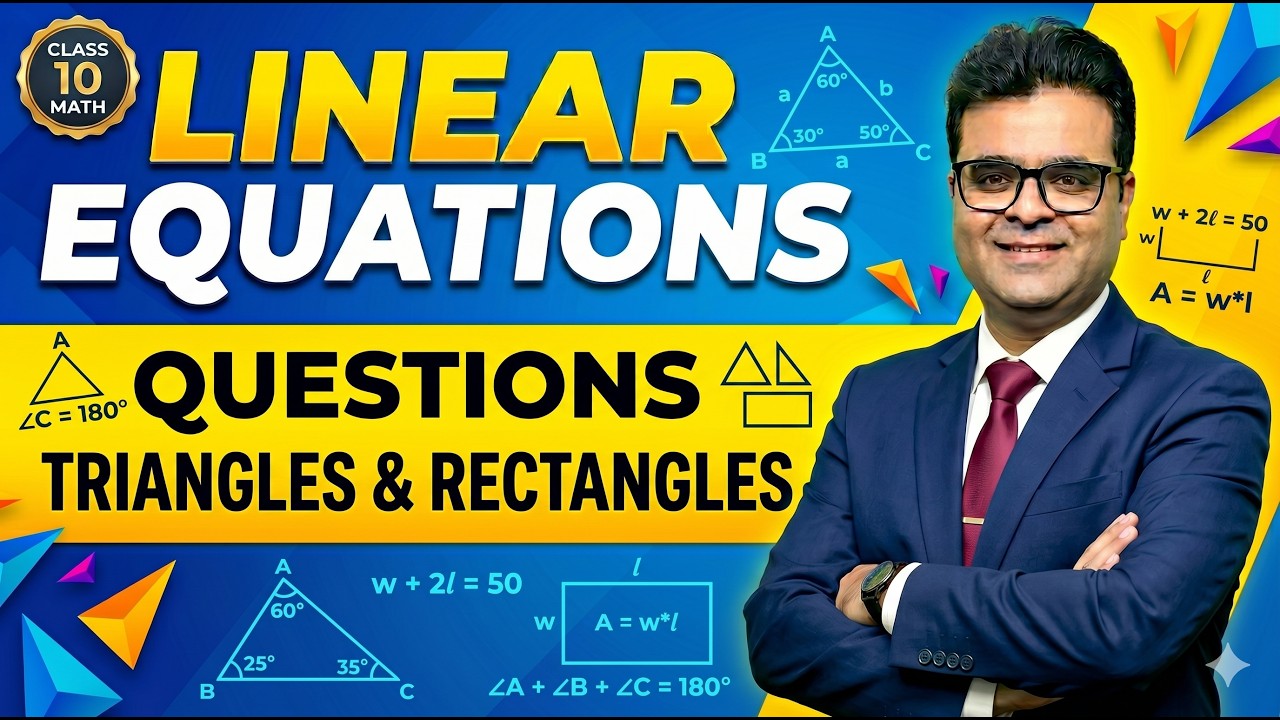 16 Questions on Triangles and Rectangles - YouTube