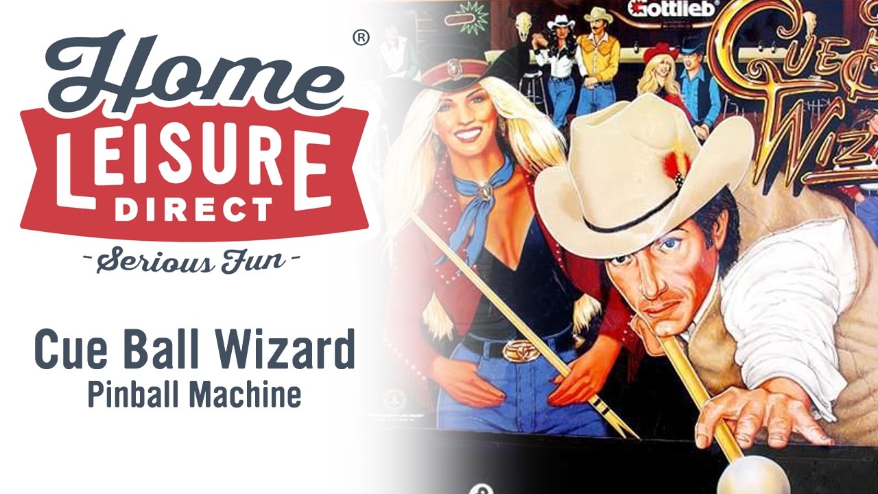 Cue Ball Wizard Pinball Machine (Gottlieb, 1992) (sold) - YouTube
