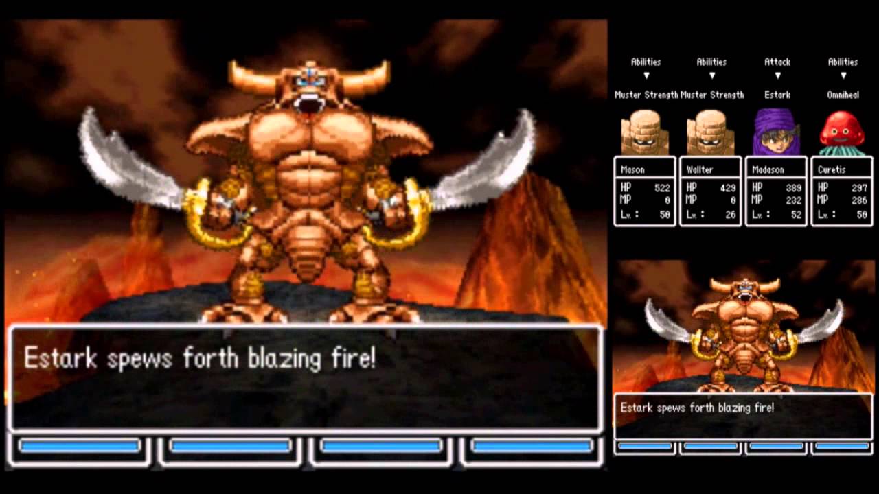 Dragon Quest V [DS] Commentary #123, Estark in 14 Rounds: The Catas ...