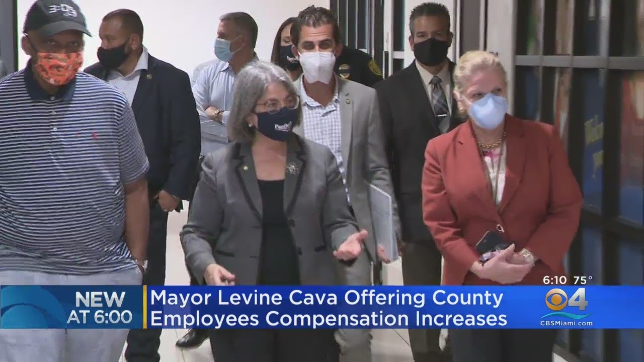 Miami-Dade Mayor Levine Cava Offering County Employee Raises - YouTube