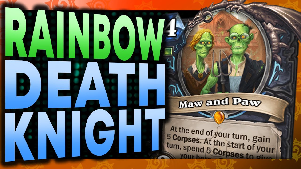 Rainbow Death Knight Stream - Whizbang`s Workshop - Hearthstone - YouTube