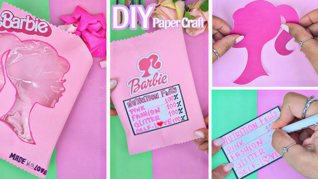 DIY Paper Crafts ideas | How To Make Barbie Gift Ideas | Paper Craft ...