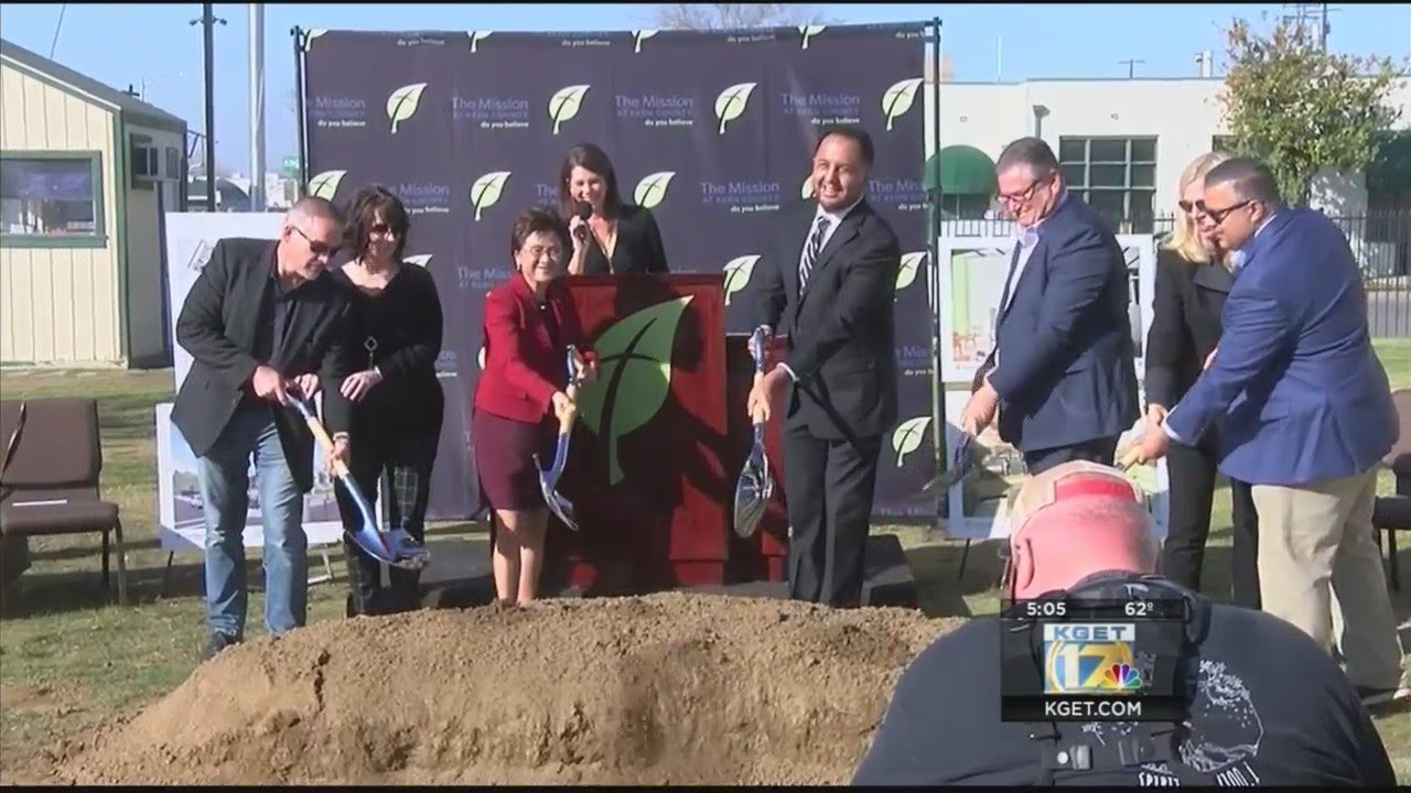 Mission at Kern County breaks ground on its expansion - YouTube