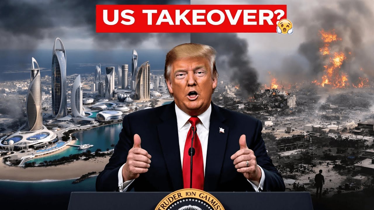 Trump’s Shocking Gaza Plan: U.S. Takeover & Forced Relocation? #trump ...