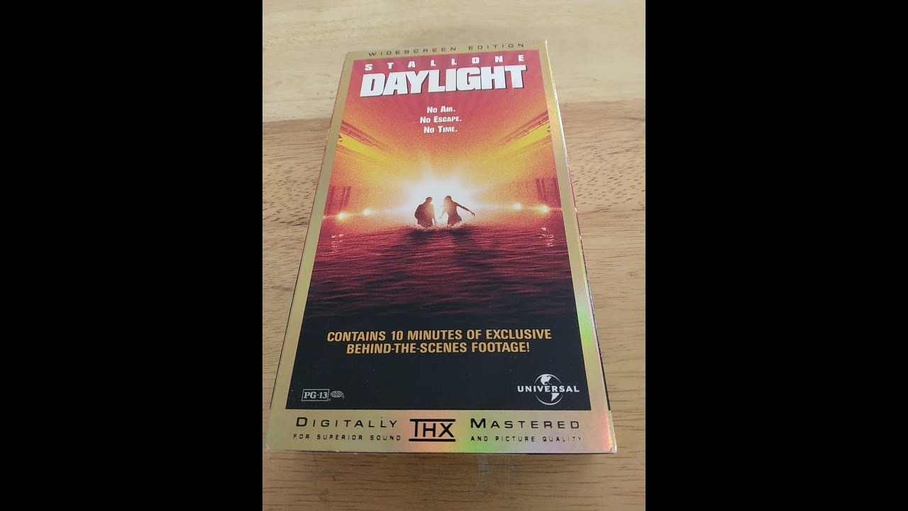 Opening to Daylight Widescreen Edition VHS (1998) - YouTube