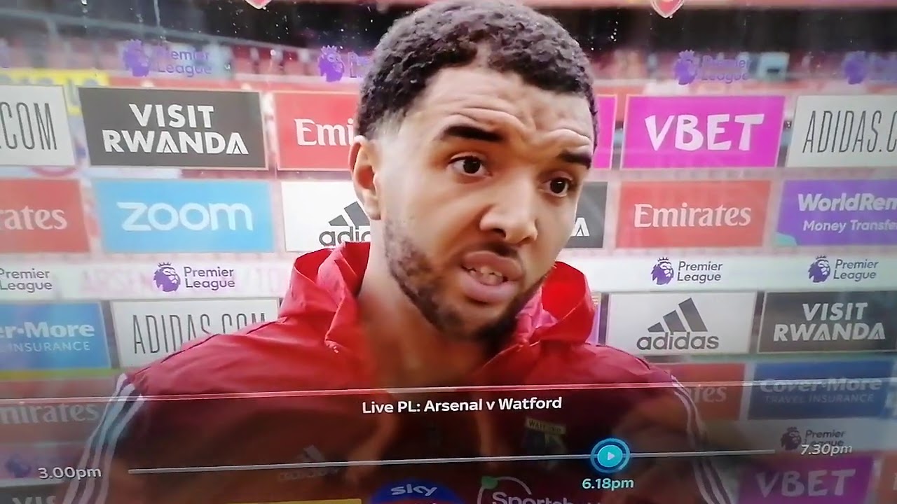 Troy Deeney - When Patrick Davidson from Sky says are you going to ...