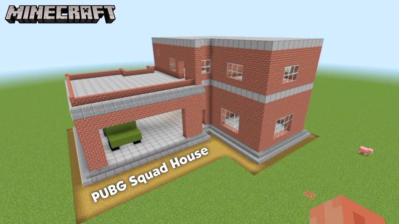 PUBG Squad House in Minecraft | ASM Gaming 0701 - YouTube