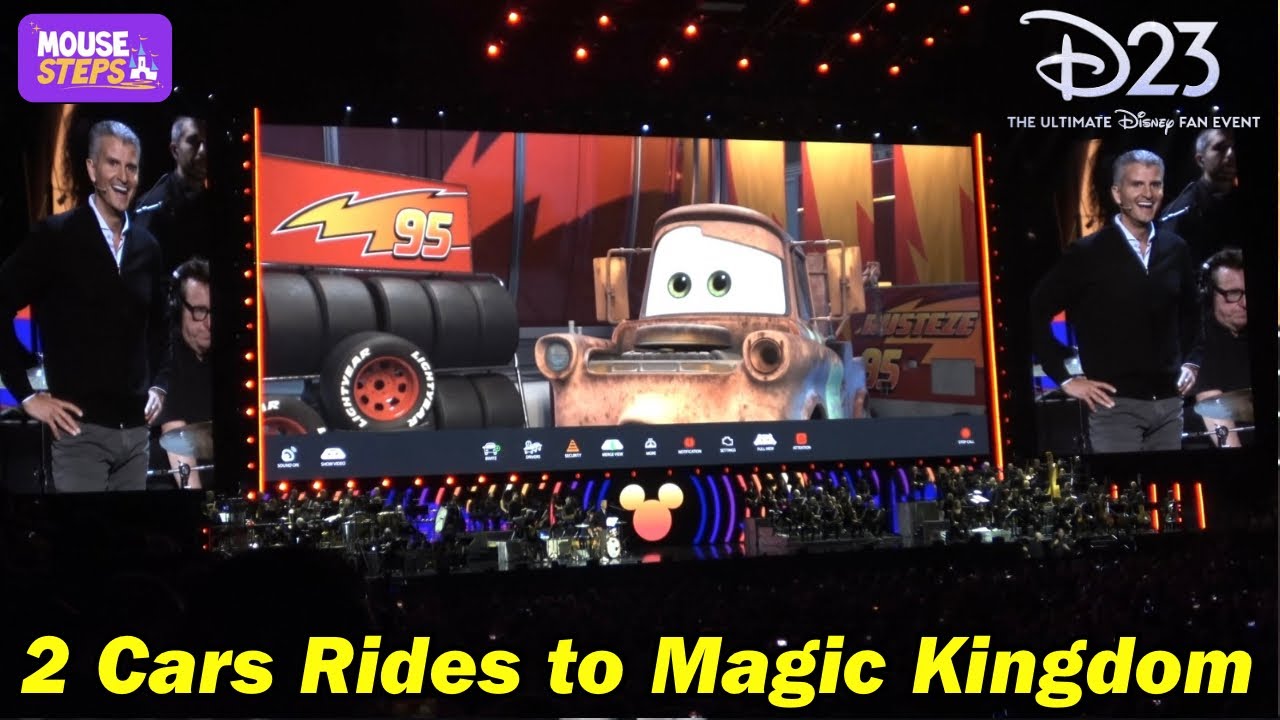 Mater Announces 2 Cars Rides Coming To Magic Kingdom at D23: Ultimate ...