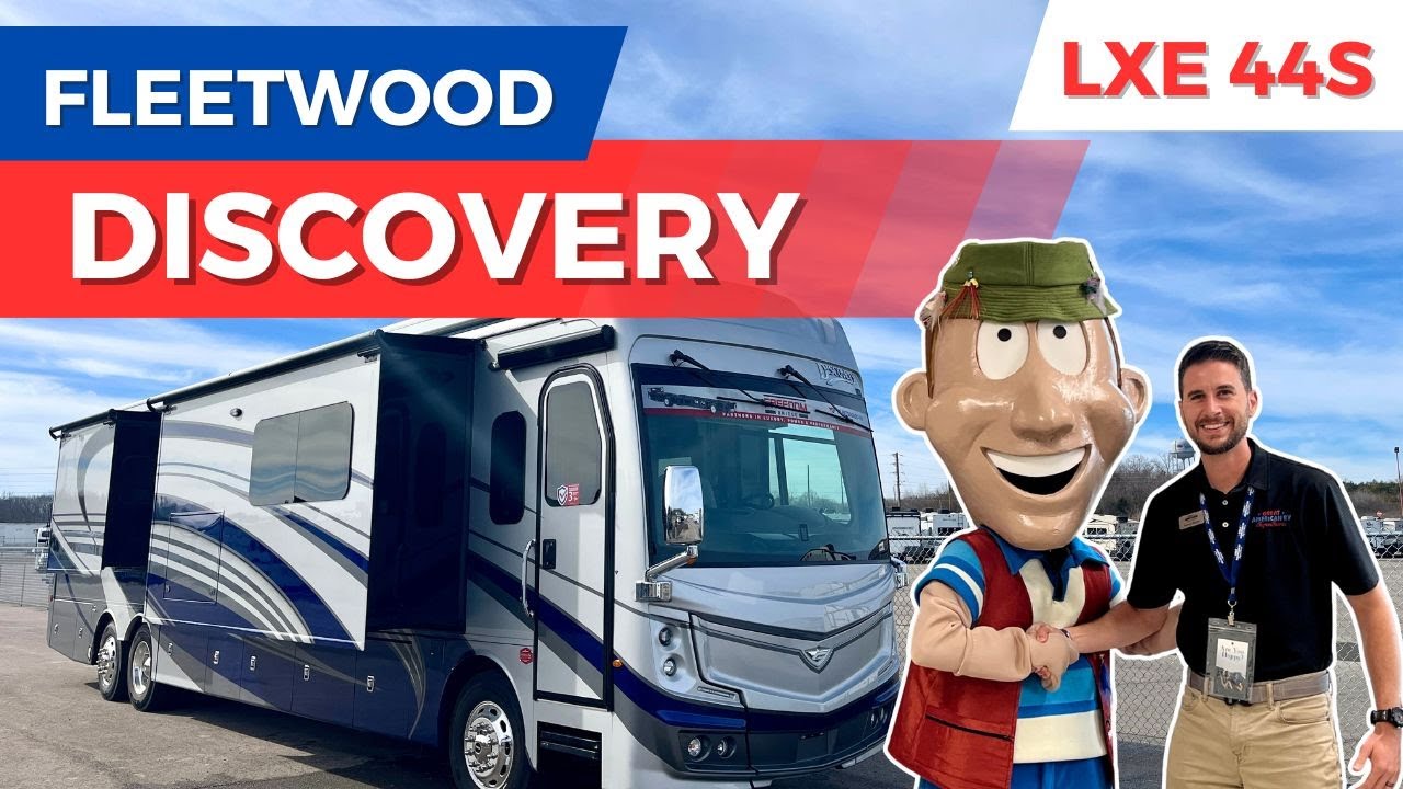 2024 Fleetwood Discovery LXE 44S | TAG AXLE DIESEL PUSHER!! - YouTube