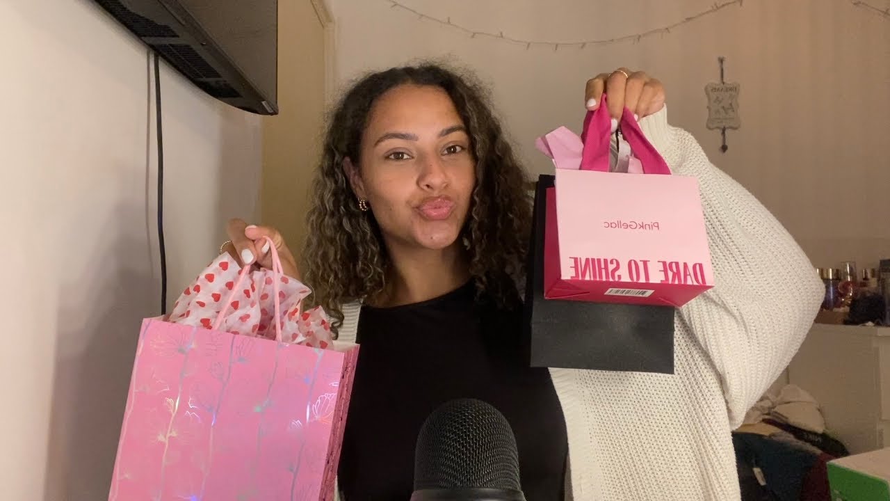 ASMR - Unboxing Birthday Presents - YouTube