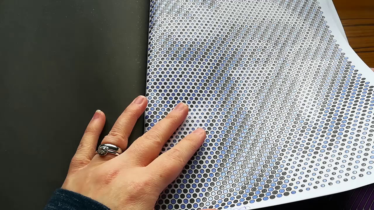 Lines and Dots By Sunlife Drawing, My 2nd Adult Colouring Book Finish ...