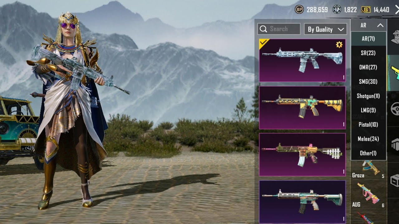 BGMI Inventory With X Suit & M416 Glacier - YouTube