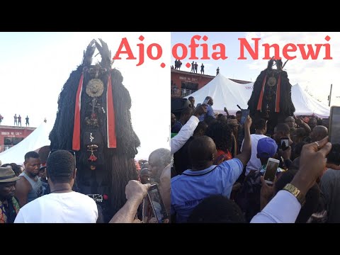Ajọ ọfia(Ajofia) masquerade at Nnewi New Yam Festival,2021 #Ajofia # ...
