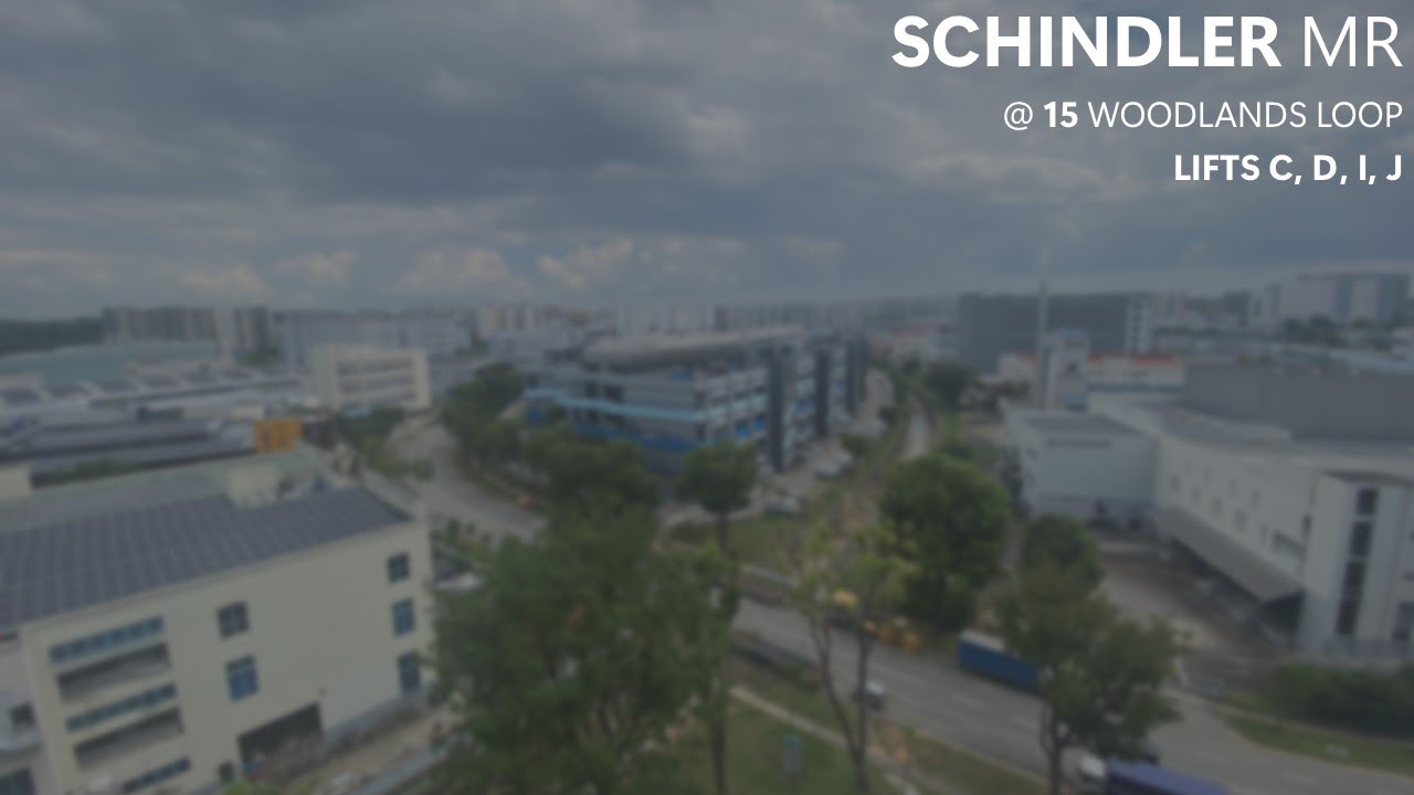 SCHINDLER MR @ 15 WOODLANDS LOOP [LIFTS C, D, I, J] - YouTube