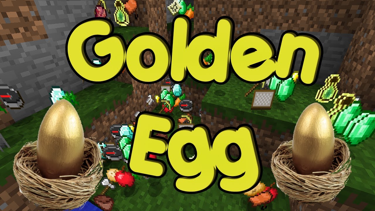 Minecraft Mods - GOLDEN EGG MOD! RANDOM FREE ITEMS! [1.4.5] - YouTube