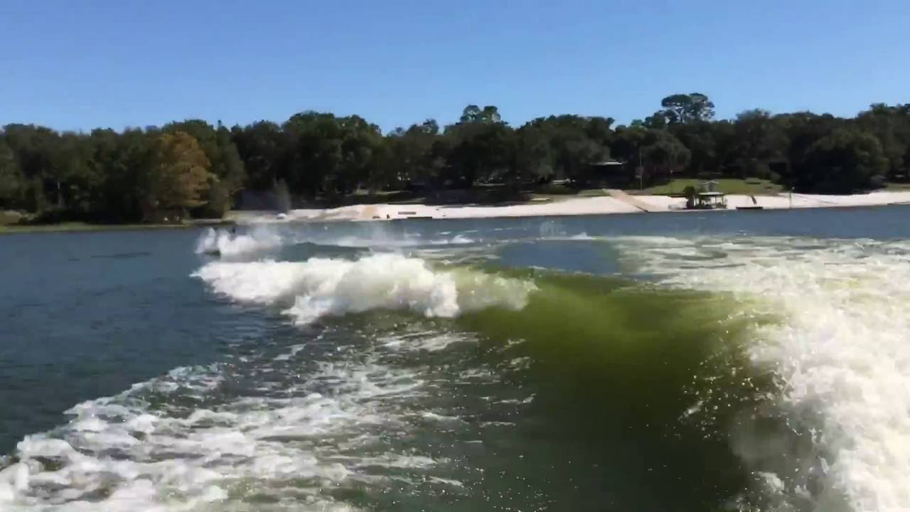 Wake surf bungee - YouTube