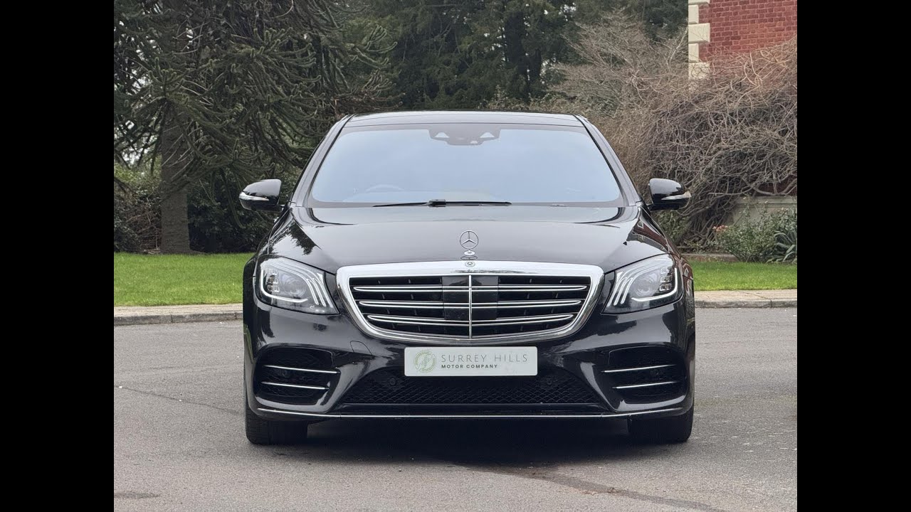 2019 Black Mercedes-Benz S Class S500L AMG Line Executive, Premium Plus ...