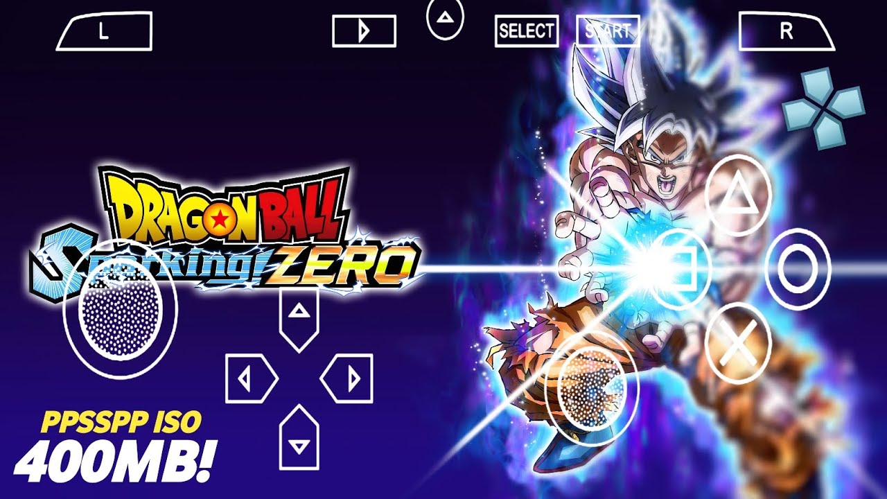 Dragon Ball Z Sparking Zero HD Textures + SaveData + ISO PSP | PPSSPP ...