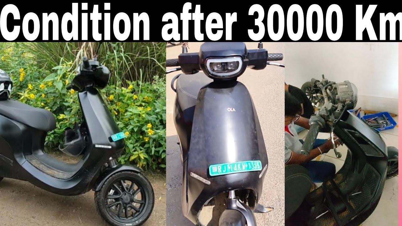 ola scooter condition and problems after 30000 kilometres || Ownership ...