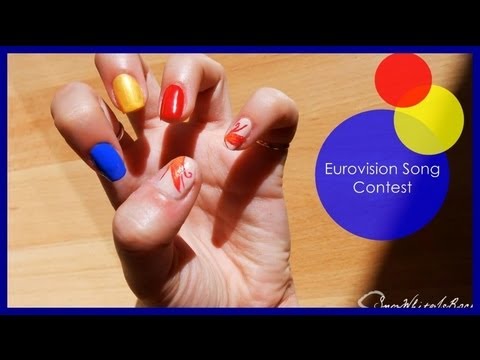 Eurovision Song Contest Nail Art Support Romania || Mandinga - Zaleilah ...