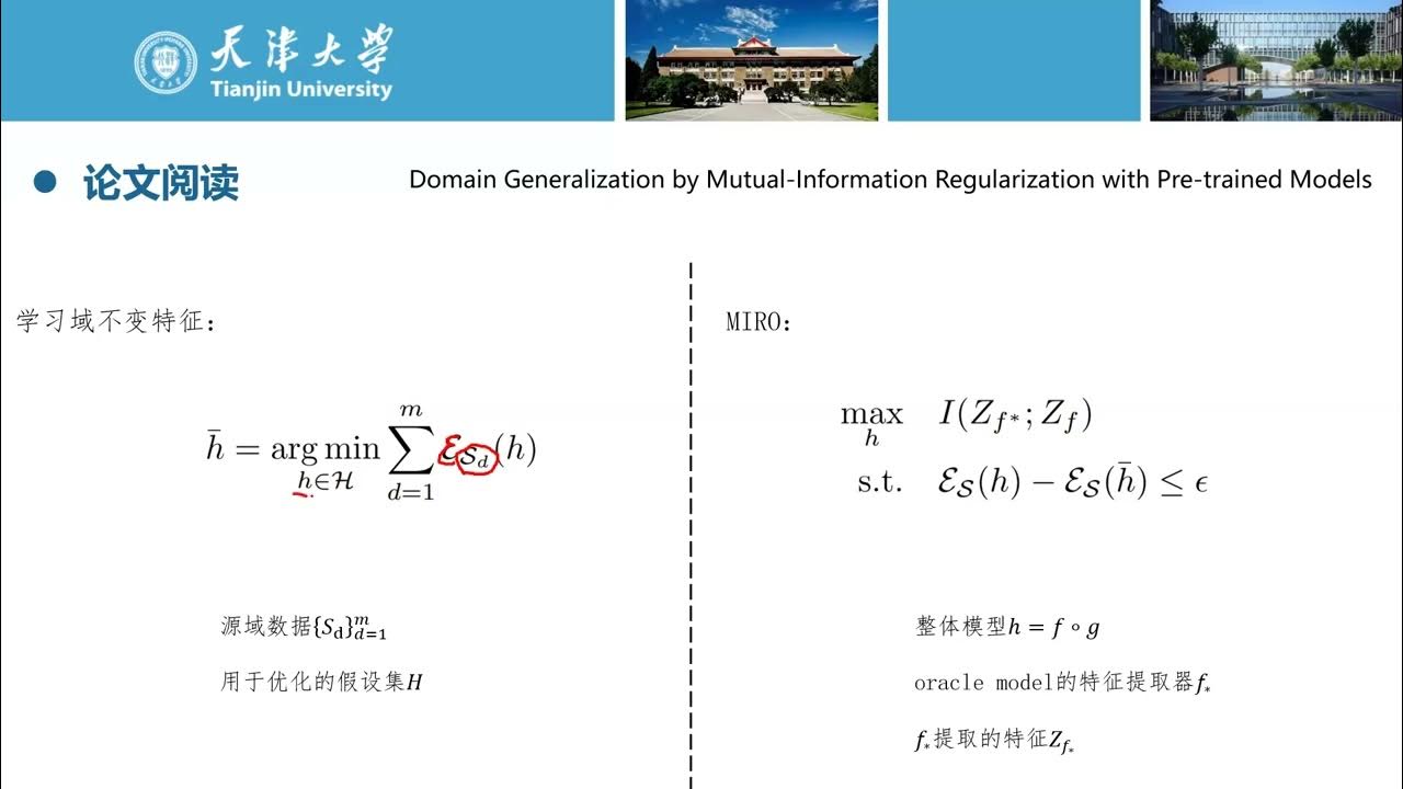 Domain Generalization by Mutual-Information Regularization with Pre-trained Models - YouTube