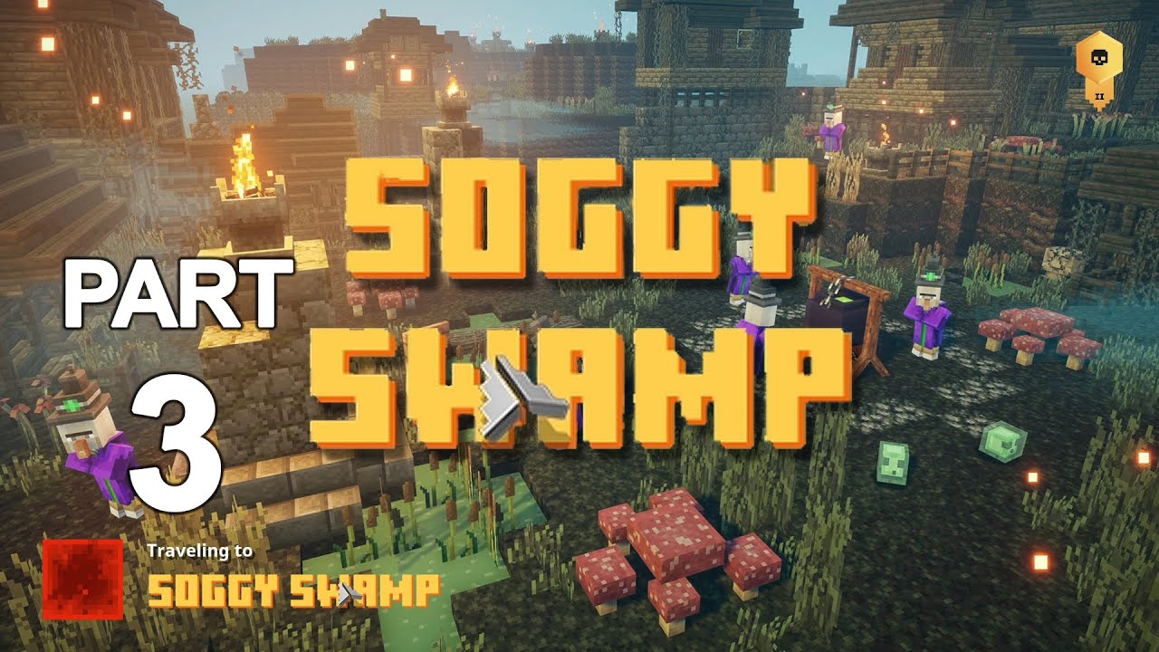 Minecraft Dungeons Gameplay Walkthrough Part 3 - Soggy Swamp and ...