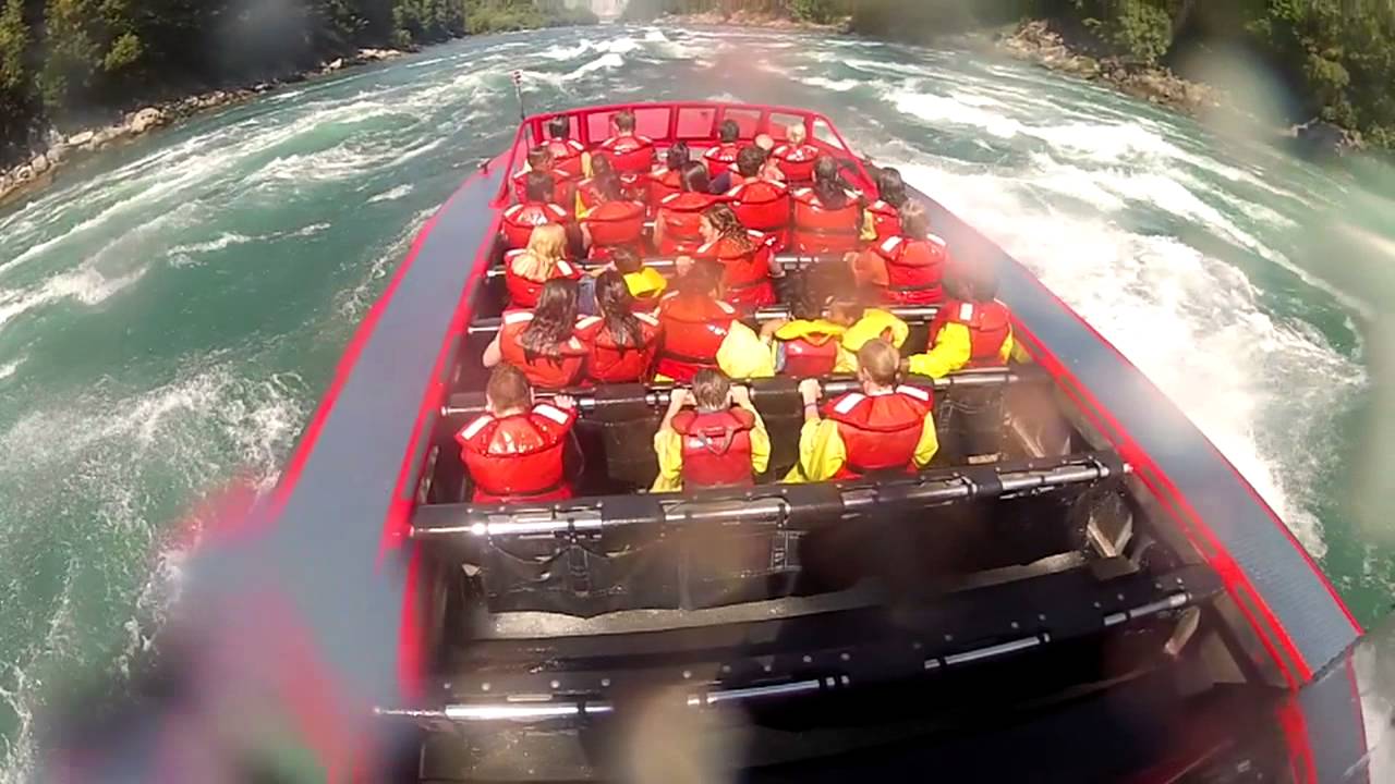 Niagra River - Devil's Hole - Jet Boating White Water - YouTube