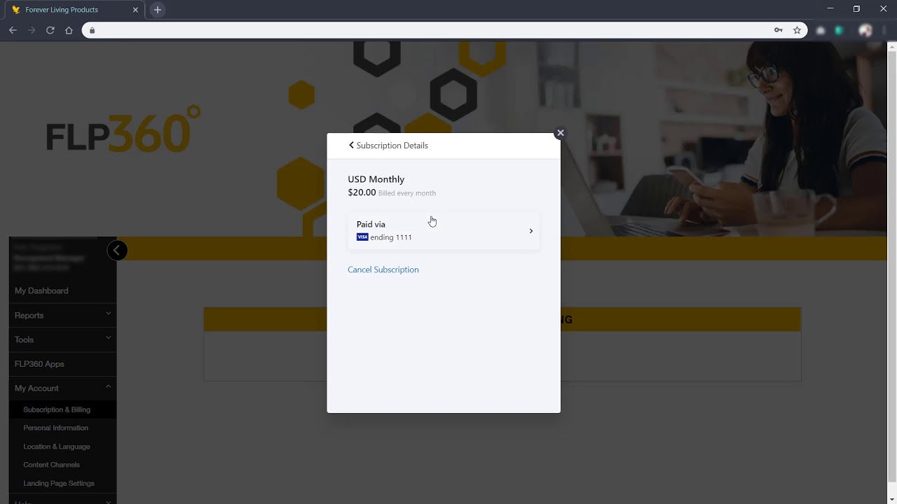 FLP360 Updating Billing Information - YouTube