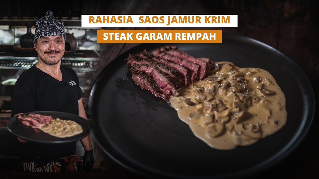 INI BISA JADI FAVORIT KELUARGA, STEAK DENGAN GARAM REMPAH BALI, SAOS ...