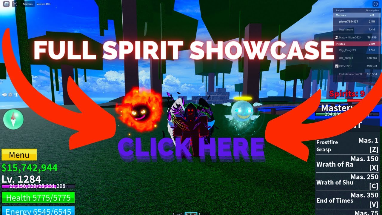 Full spirit showcase - YouTube