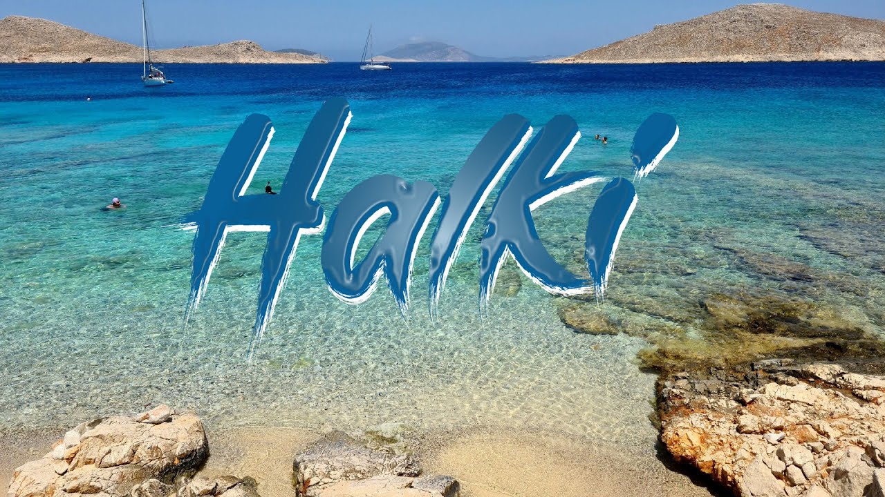 Halki Greece beaches Ftenagia and Potamos (June 2024) - YouTube