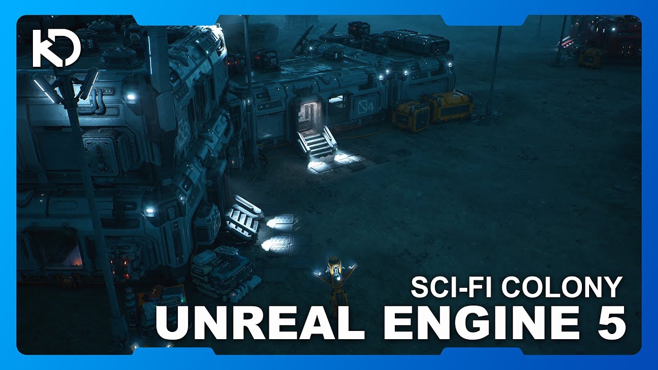 Sci-Fi Colony - Gameplay - Unreal Engine 5 #GameDev #UE5 - YouTube