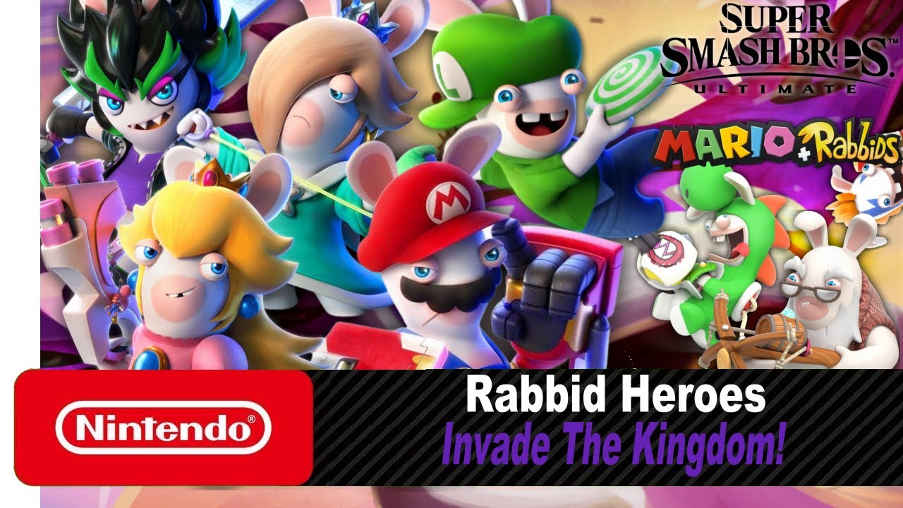 Inviting For Smash: Rabbid Heroes(Moveset#7)/The Raving Boys - YouTube