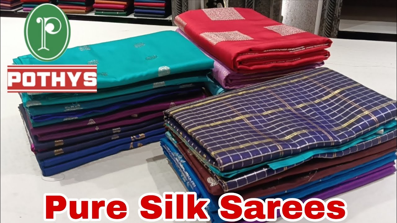 Pothys Oppanakara Street Coimbatore ன் New Arrival Pure Silk Sarees ...