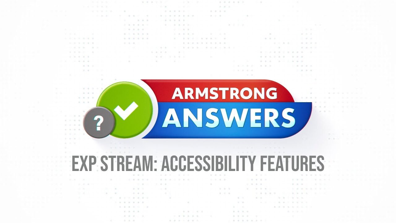 EXP Stream: Accessibility Features - YouTube