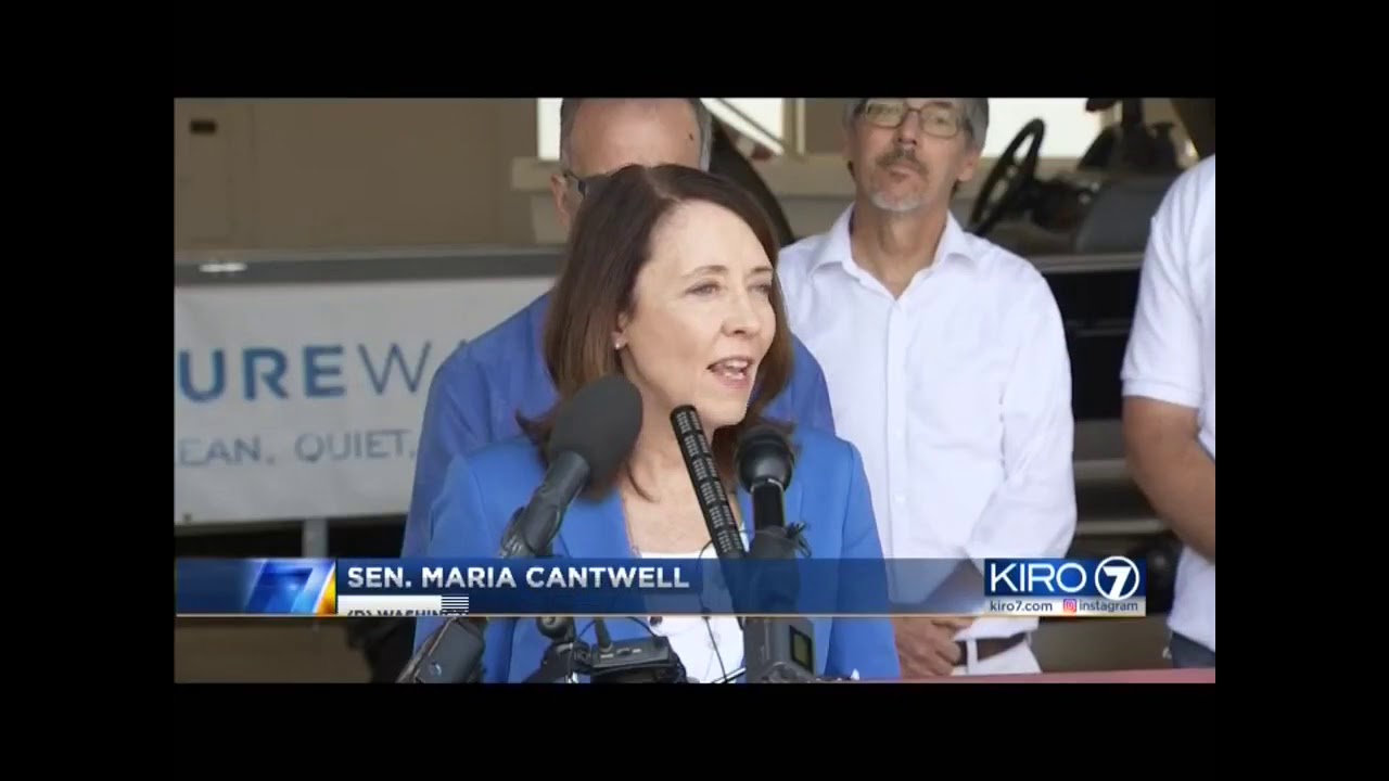 KIRO 7 News: Full Charge Ahead for Electric Boats - YouTube