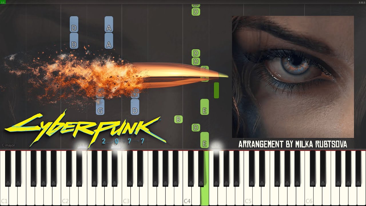 Bullets - Archive | Cyberpunk 2077 Soundtrack | Piano Cover + Synthesia ...